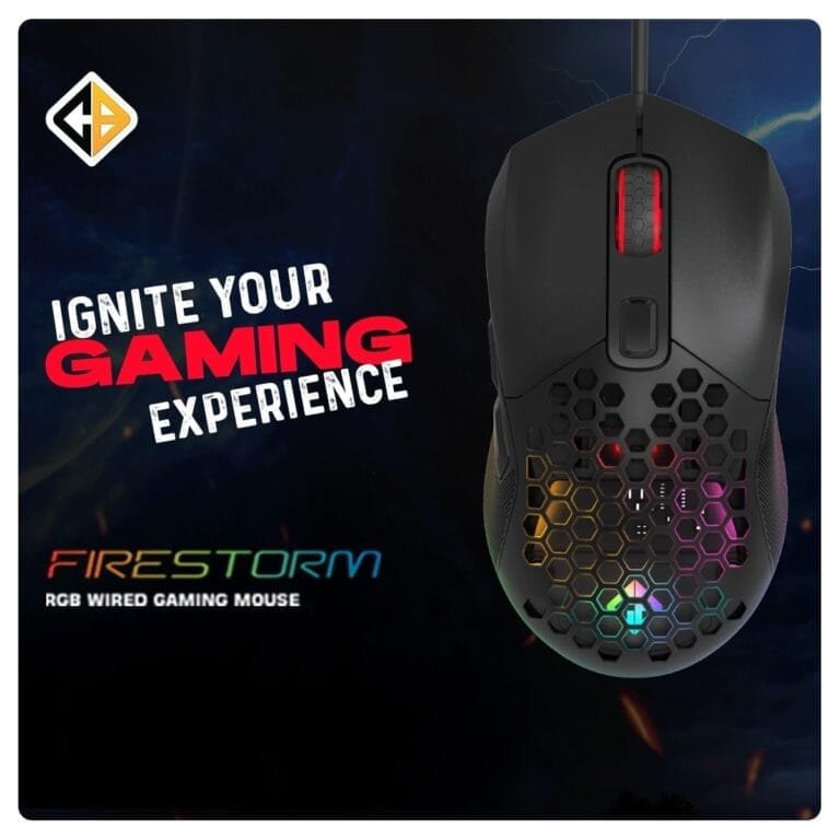 Buy Cosmic Byte Firestorm RGB Wired Gaming Mouse Online at Best Price ...